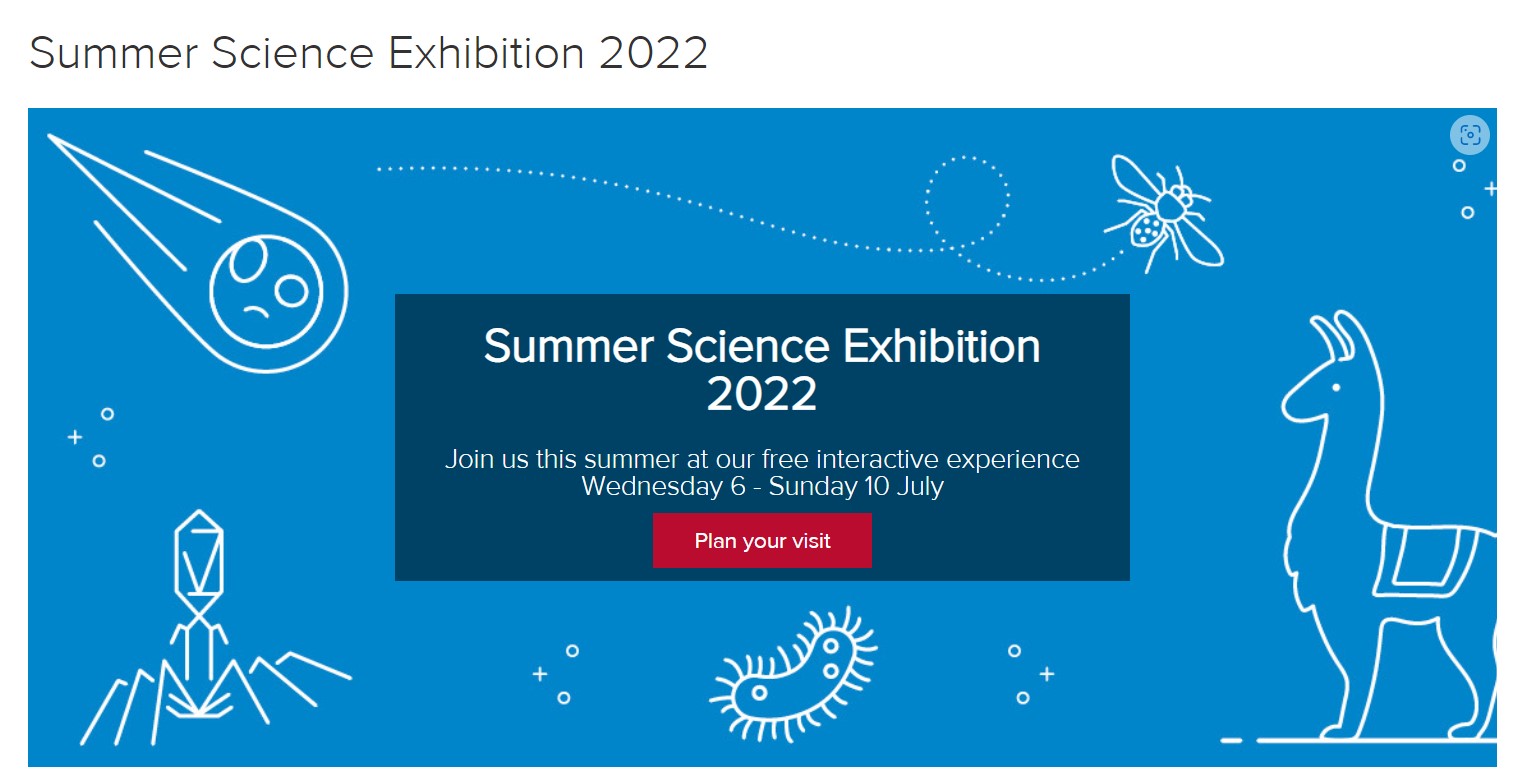 Enjoy the Summer Science Exhibition 2022 | Rockwatch